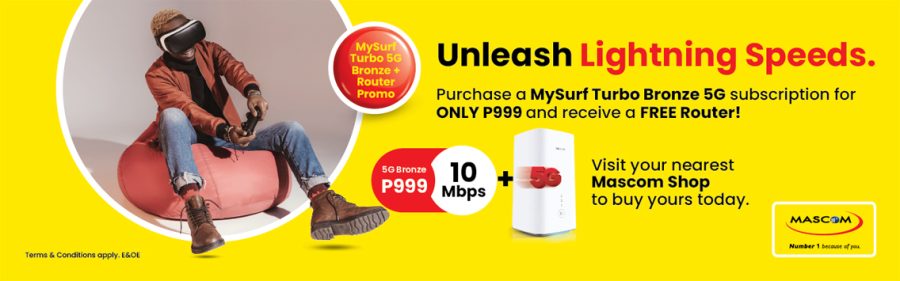 MySurf Turbo 5G – Mascom | Number 1 Because of you